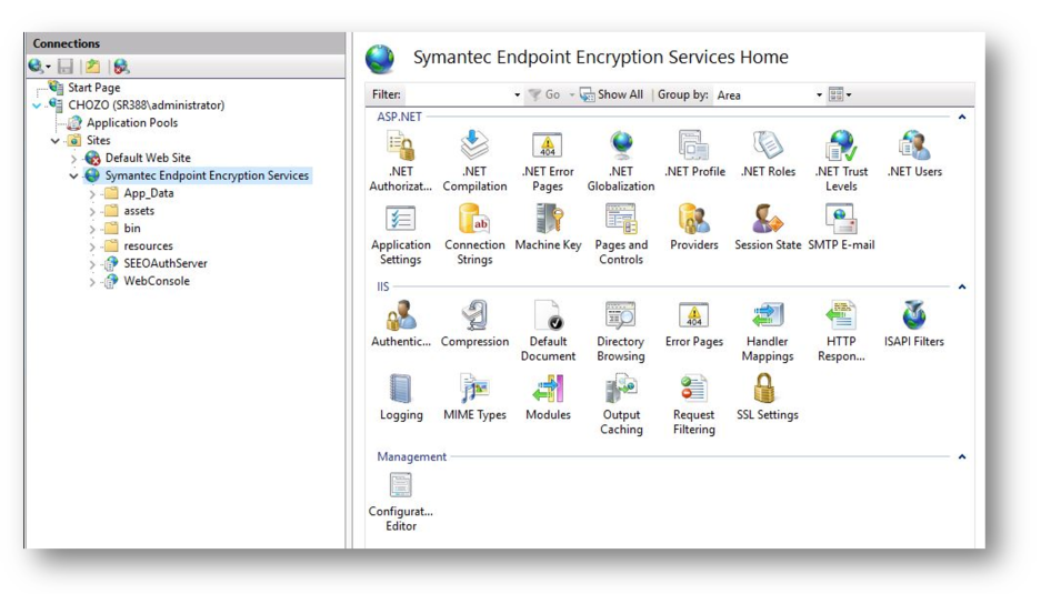 listed the following screenshots will show you all the default ...